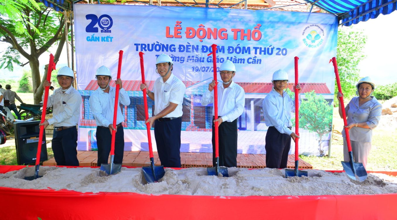 Dutch Lady starts work on 20th school in Vietnam