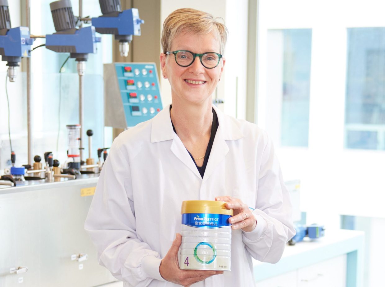 Infant nutrition based on whole milk